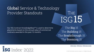 2Q22 Global ISG Index™ | PDF