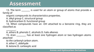 2_Q2 Gen Chem 1 - Arenes and Hydrocarbon Derivatives.pptx