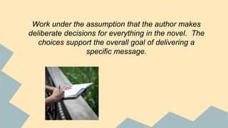 Analyzing literature | PPTX