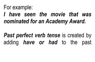 ENGLISH 5 PAST PERFECT TENSE by MONICA Mendoza | DOCX