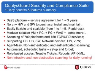 Představení služby QualysGuard | PDF