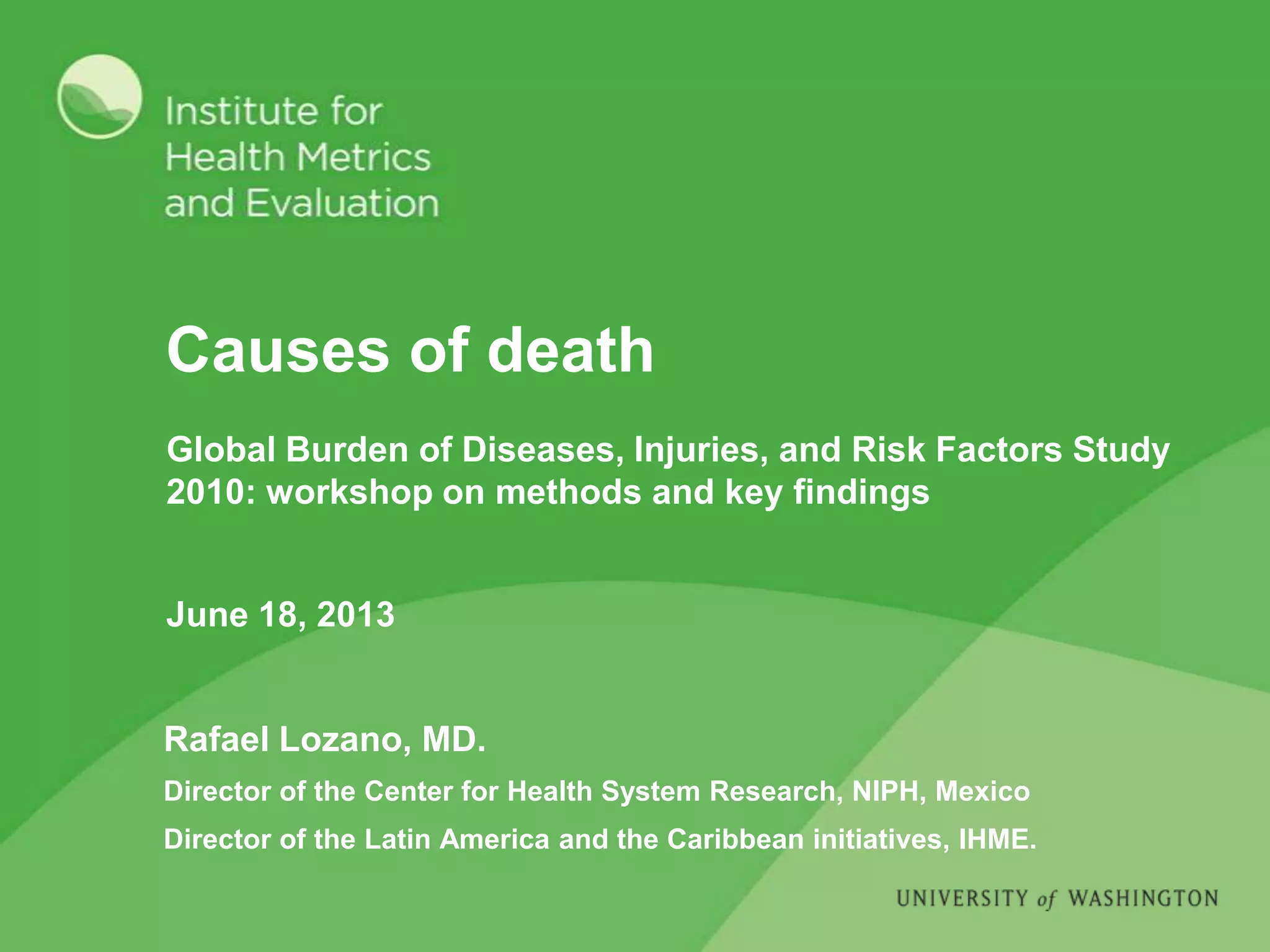 Causes of death | PPTX