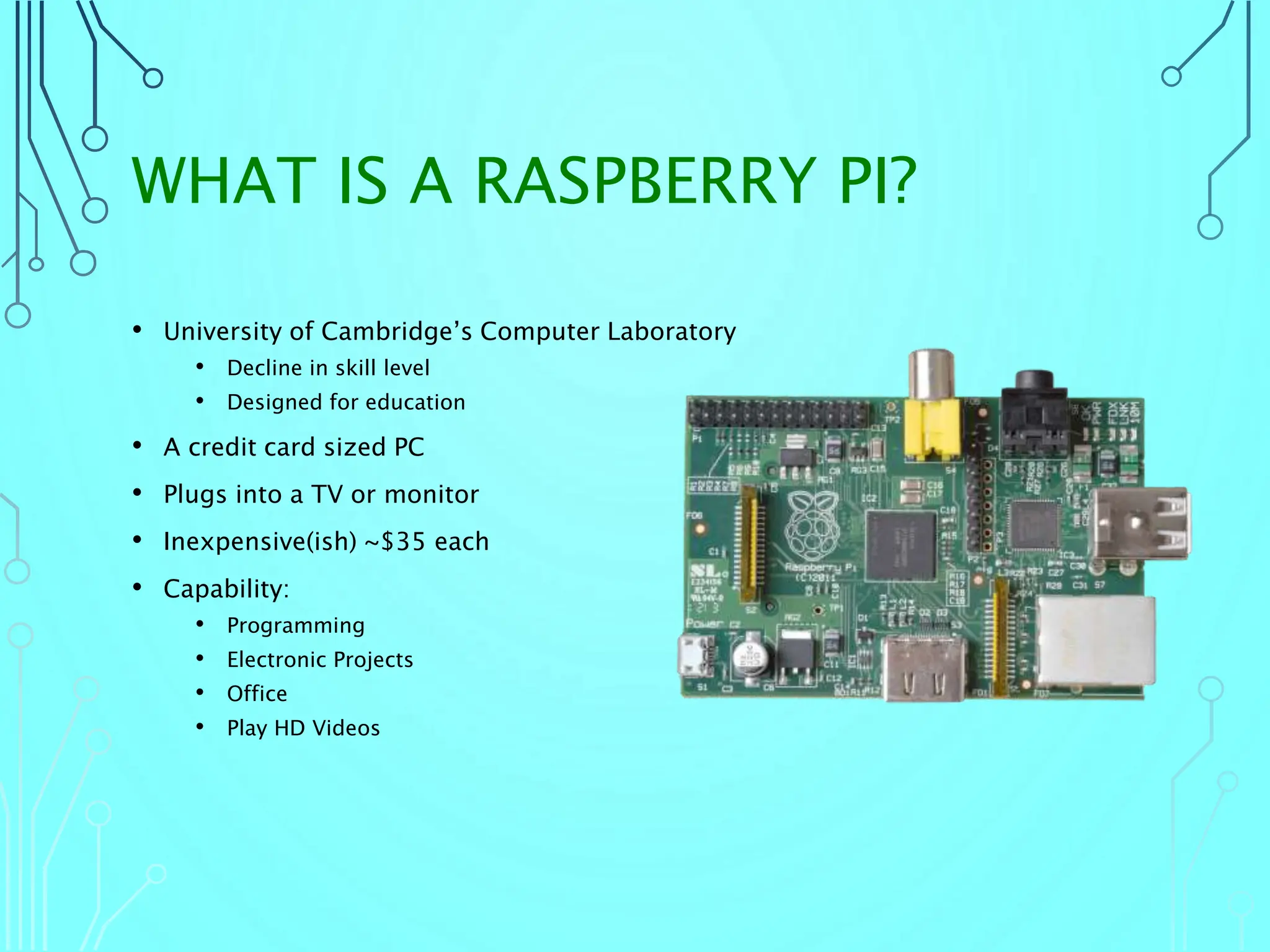 2raspberrypi Presentationpptx 