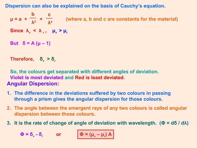 Ray Optics Class 12 Part-2 | PPT | Physics | Science