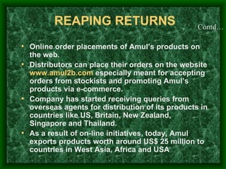 2 rb case study amul | PPT