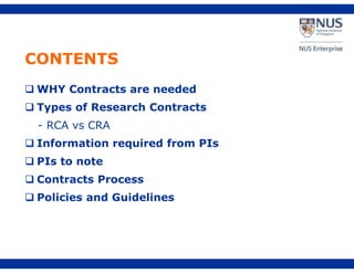 Research Contracts - ILO | PDF