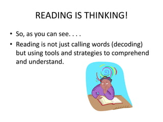 2 reading is thinking | PPTX