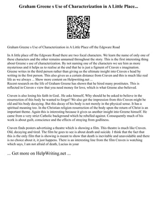 2 Reflective Essay Examples And What Makes Them Good | PDF