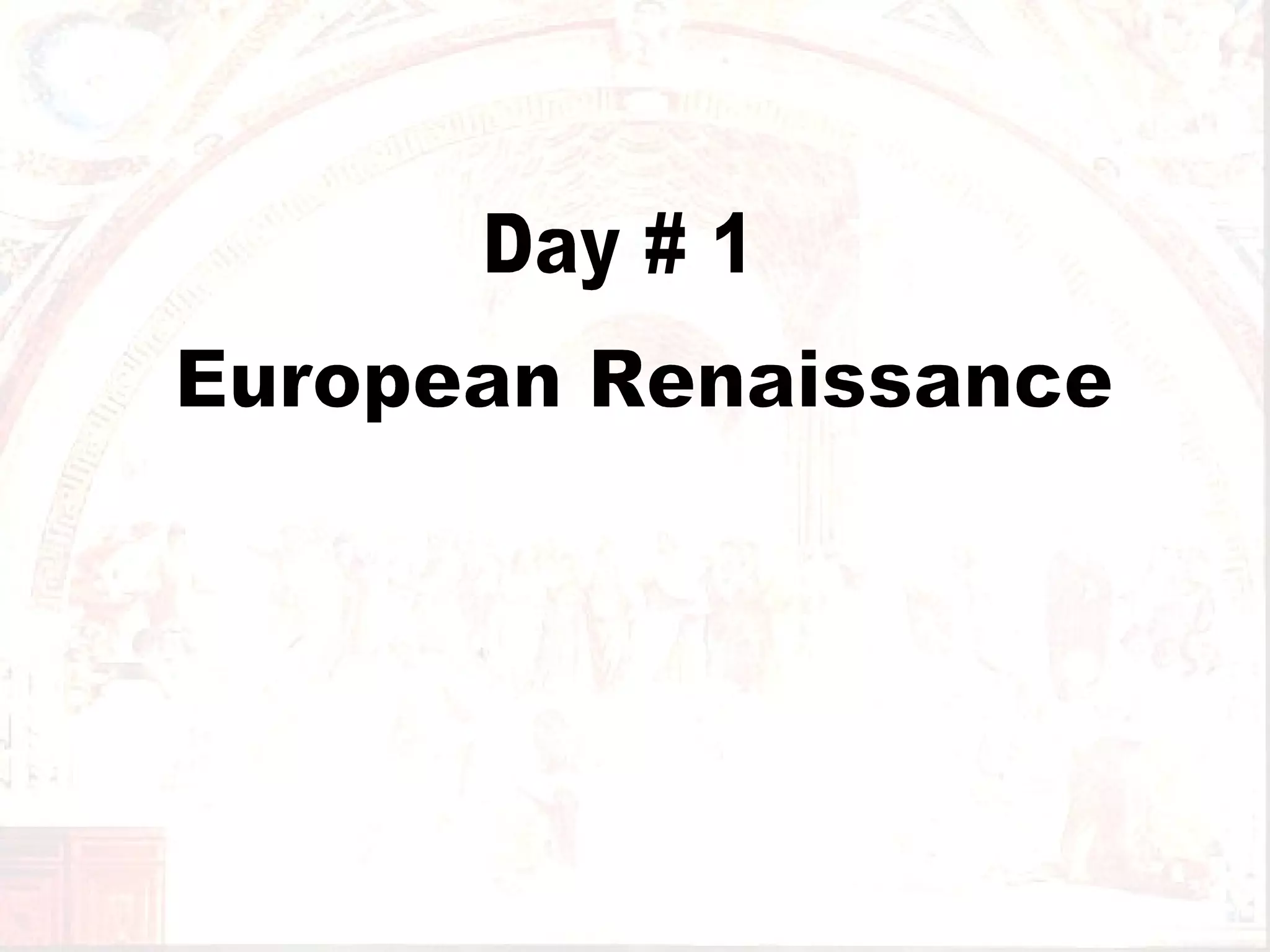 # 2 Renaissance and Reformation | PPT