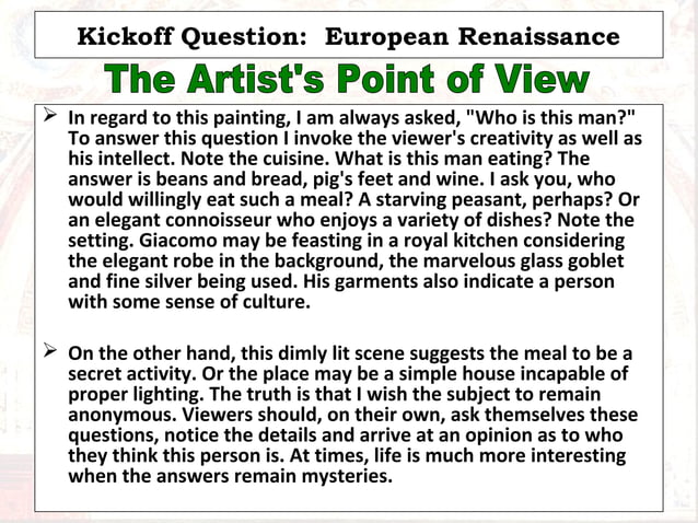 # 2 Renaissance and Reformation | PPT