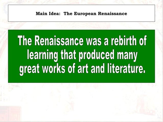 # 2 Renaissance and Reformation | PPT