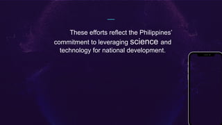 scientific and technological development in the philippines.pptx