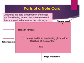 2 research note taking | PPT