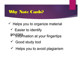 2 research note taking | PPT