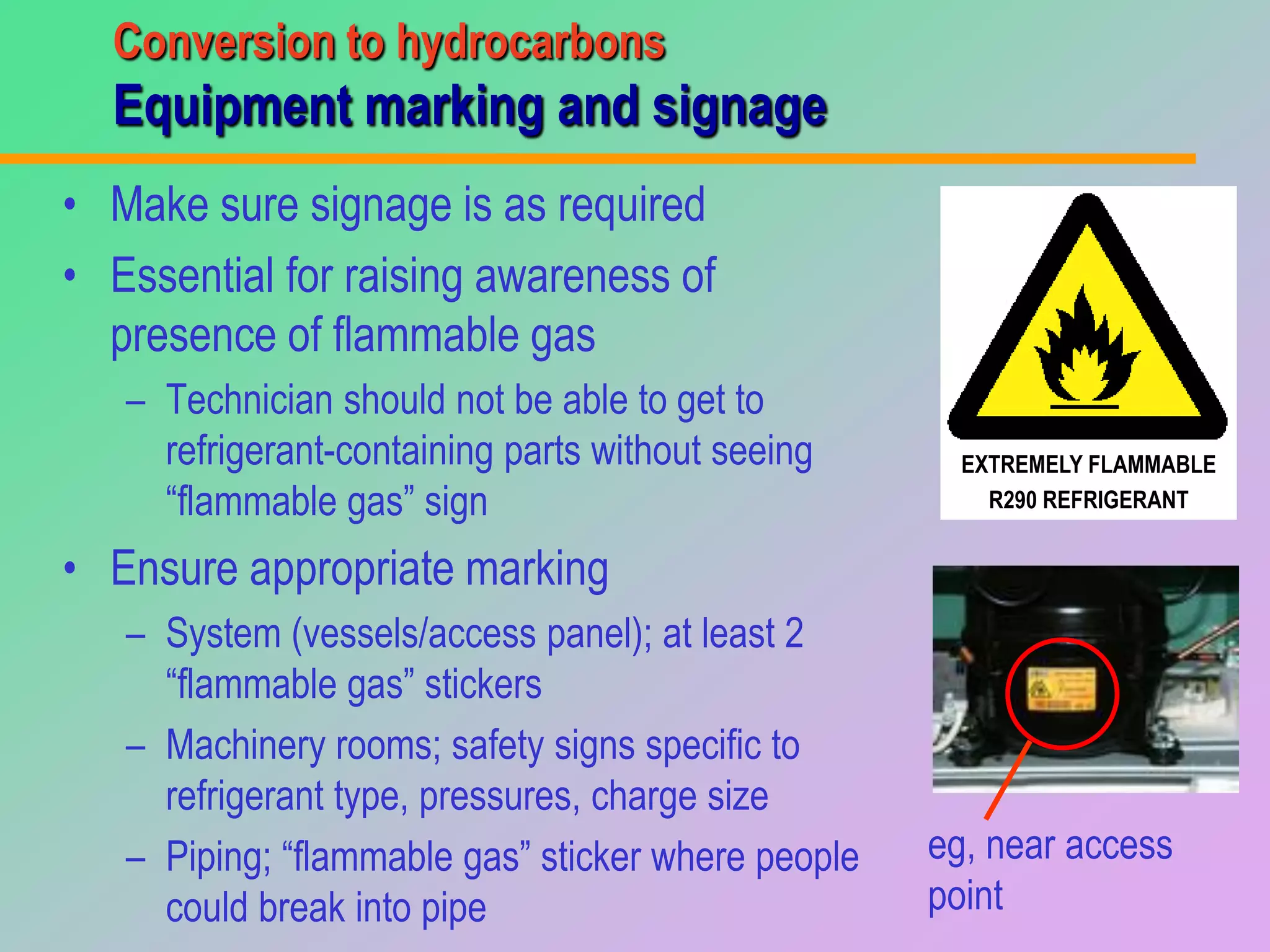 Guidelines for equipment conversion to hydrocarbon refrigerants | PDF