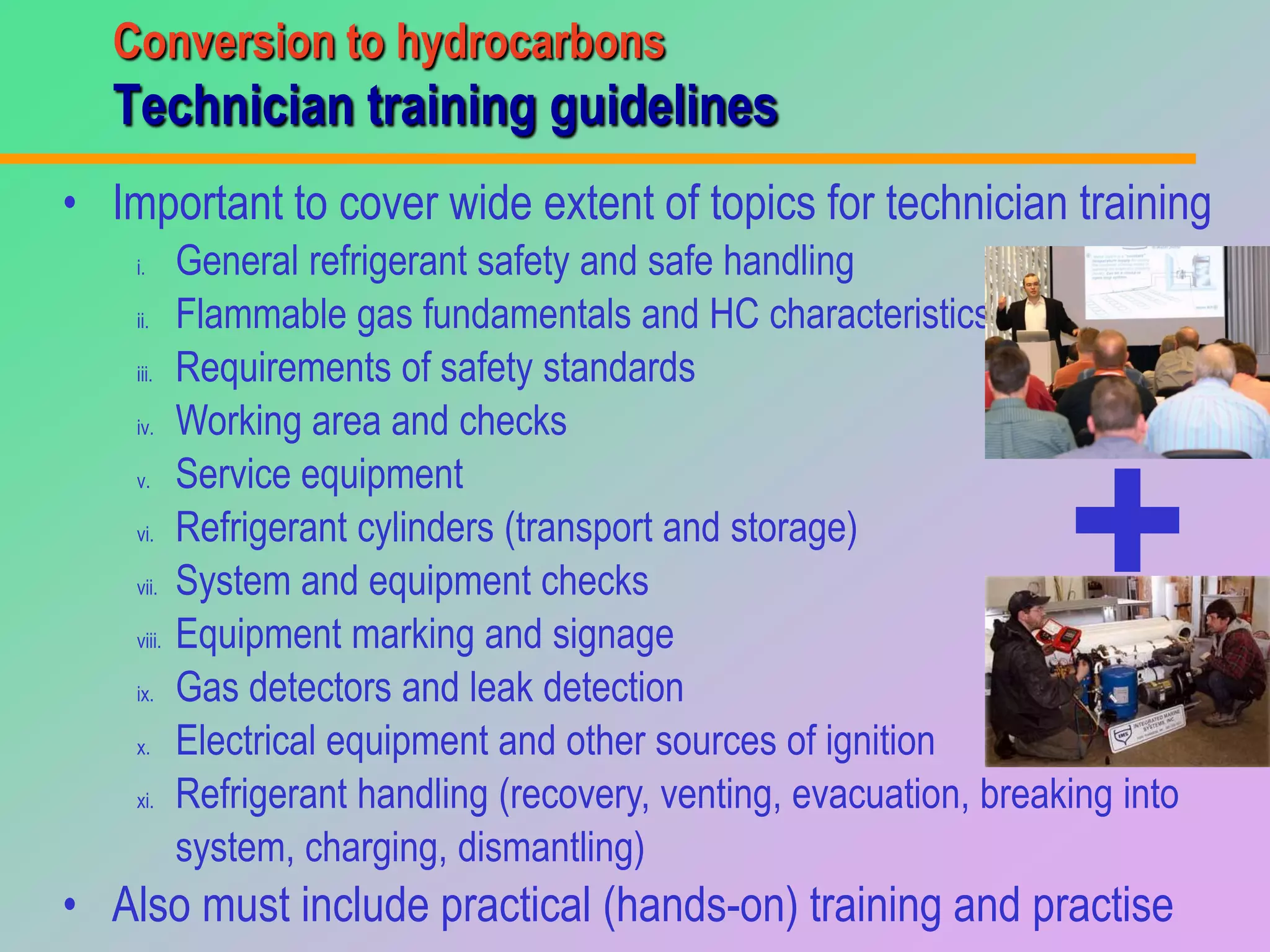 Guidelines for equipment conversion to hydrocarbon refrigerants | PDF