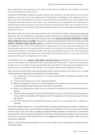 2 revenue law and taxation questions and answers | DOCX