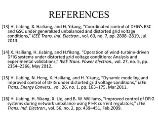 DFIG BASED WIND TURBINE | PPTX