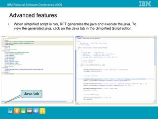 RFT Simplified Scripting- Shinoj Z | PPT