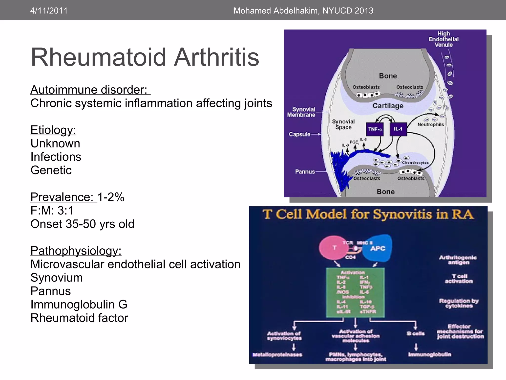 rheumatological diseases | PPT