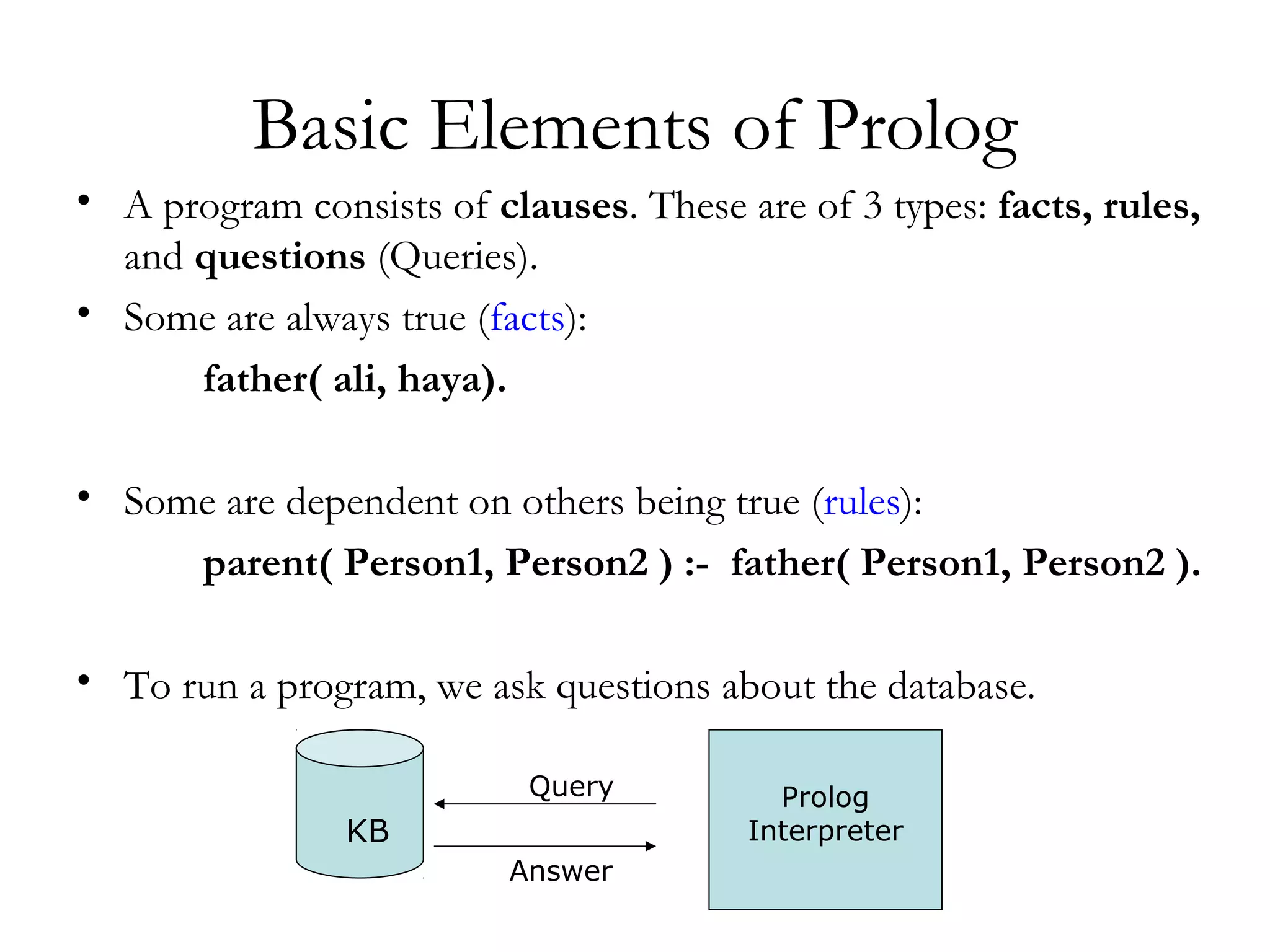 Introduction toprolog | PPT