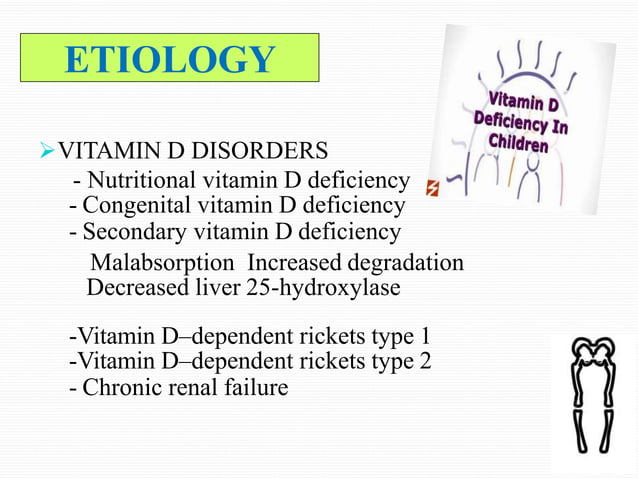 RICKETS IN CHILDREN | PPTX | Bone and Joint Conditions | Diseases and ...