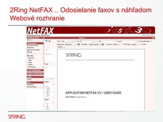2Ring NetFAX AVAYA | PPT