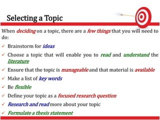 The problem selection | PPT