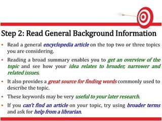 The problem selection | PPT