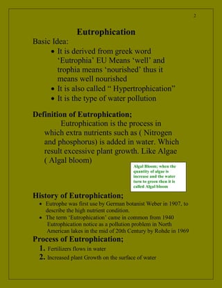 Eutrophication | PDF | Science