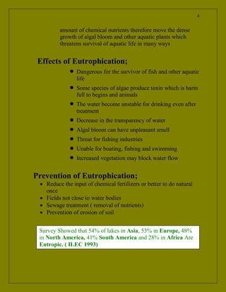 Eutrophication | PDF | Science