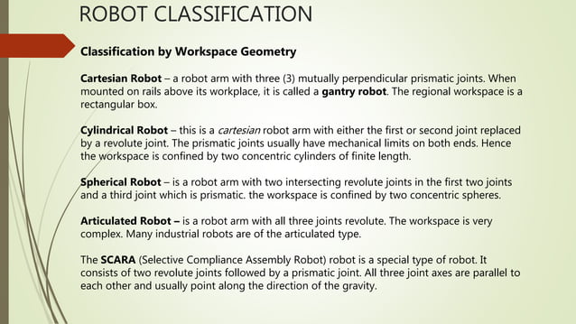 2 robot types_classifications | PPT