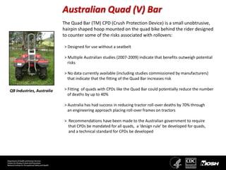 ATV Safety Summit: Vehicle Tech Roll-Over Protection - Roll-Over ...