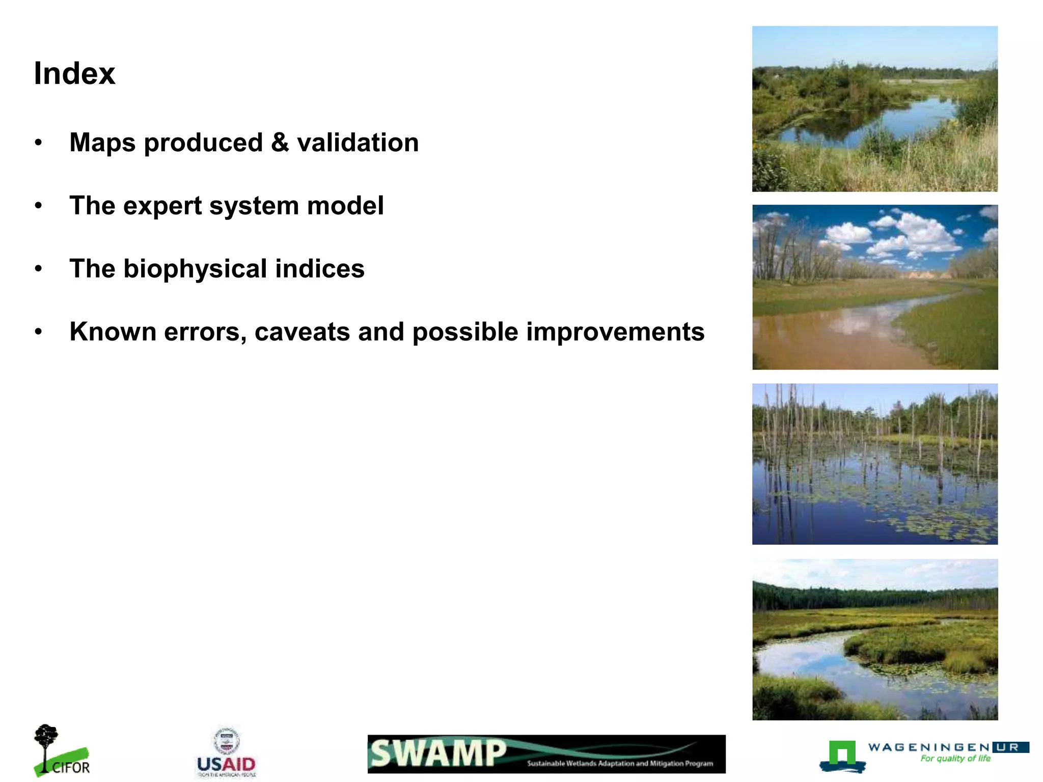 A knowledge-based model for identifying and mapping tropical wetlands ...