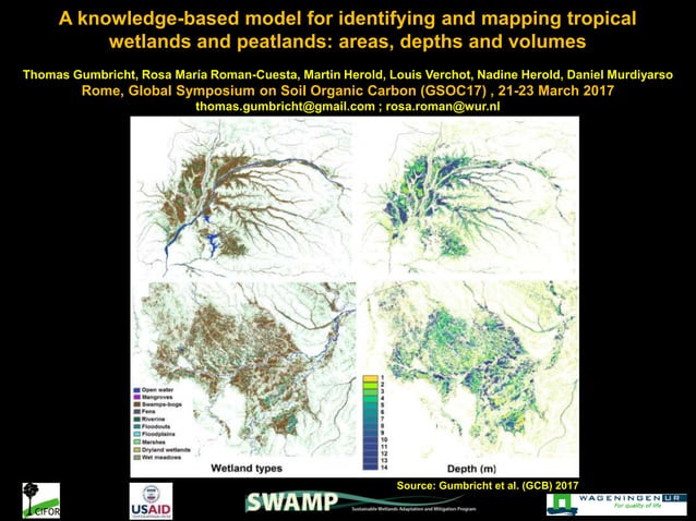 A knowledge-based model for identifying and mapping tropical wetlands ...