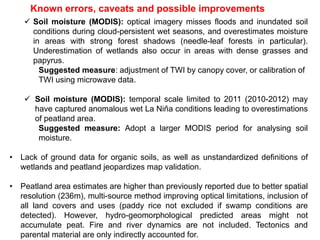 A knowledge-based model for identifying and mapping tropical wetlands ...