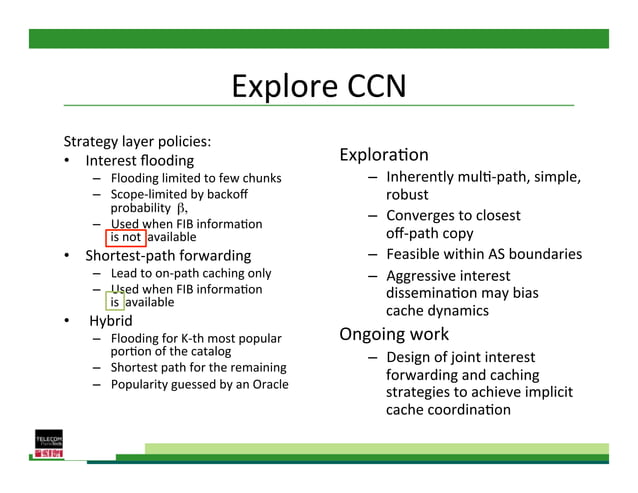 Ccnxcon 2012 Session 7 Evaluating Ccn Multi Path Interest Forwarding Strategies Ppt
