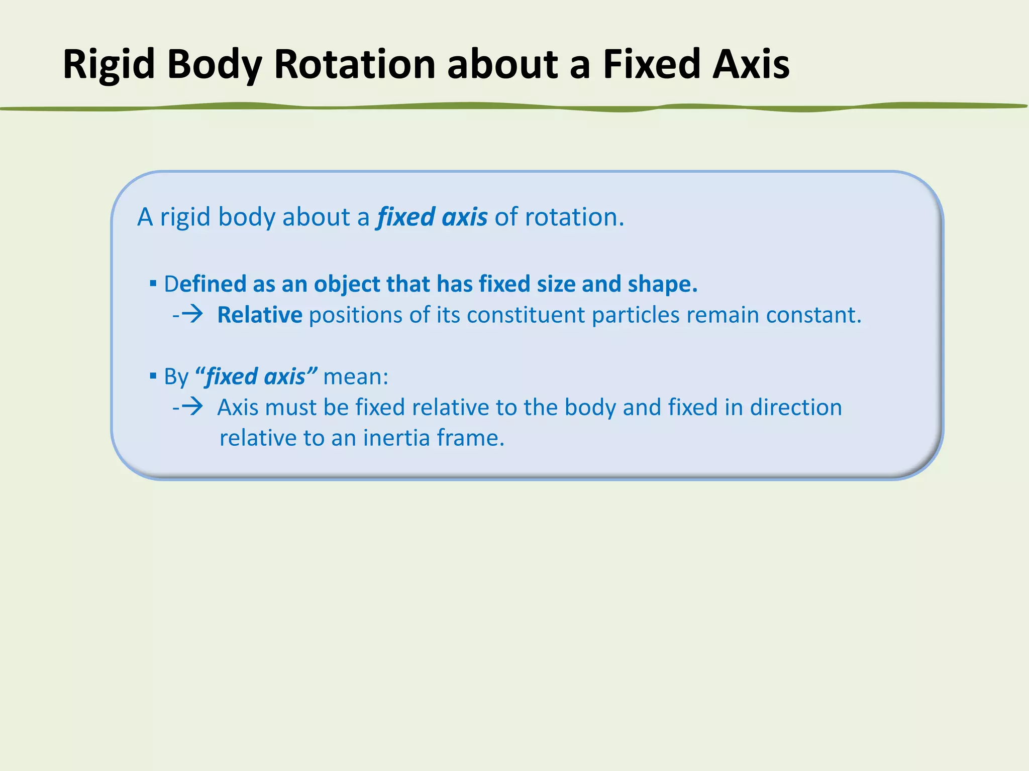 2 rotational kinematics | PPTX