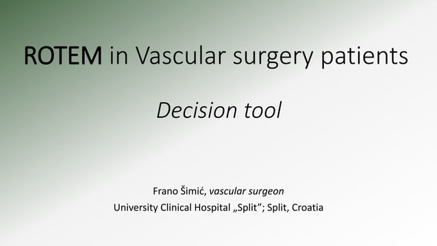 2 rotem | PDF | Blood Disorders | Diseases and Conditions