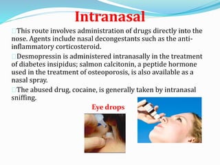 Routes of Administration Pharmacology | PPTX
