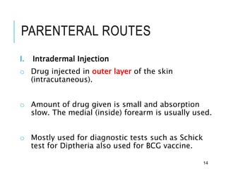 2 routes of administration | PPT