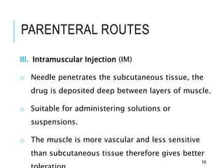 2 routes of administration | PPT