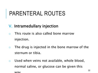 Intramedullary Injection