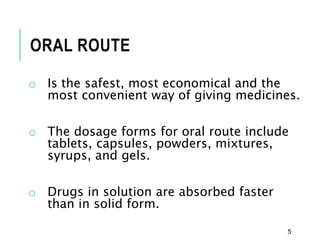 2 routes of administration | PPT
