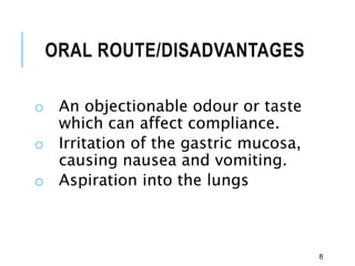 2 routes of administration | PPT
