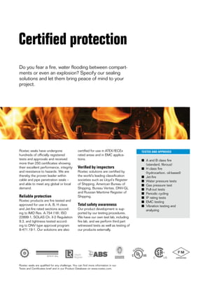 Roxtec oil&gas offshor | PDF