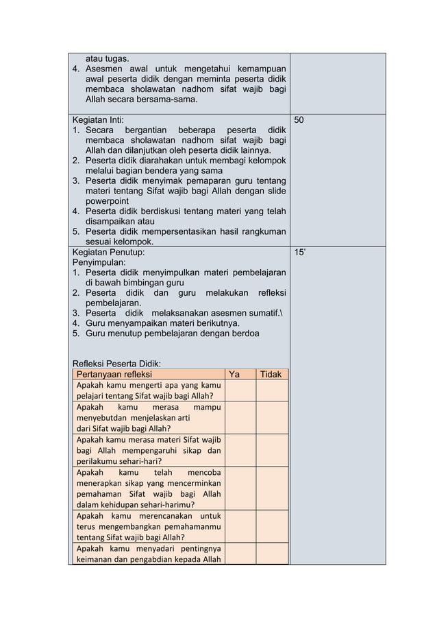 2 RPP Sifat Mustahil Bagi Allah.pdf