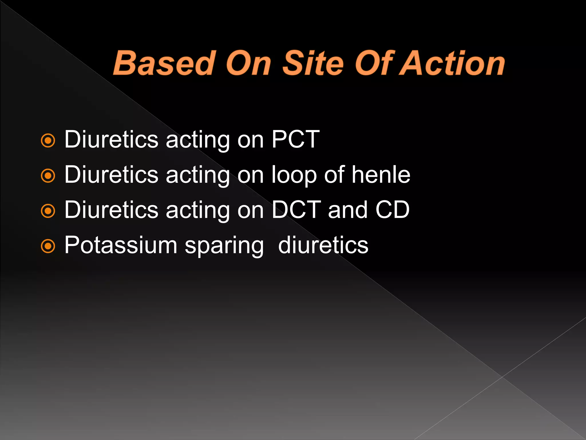 Pathophysiology of common renal diseases and diurectics | PPTX | Blood ...