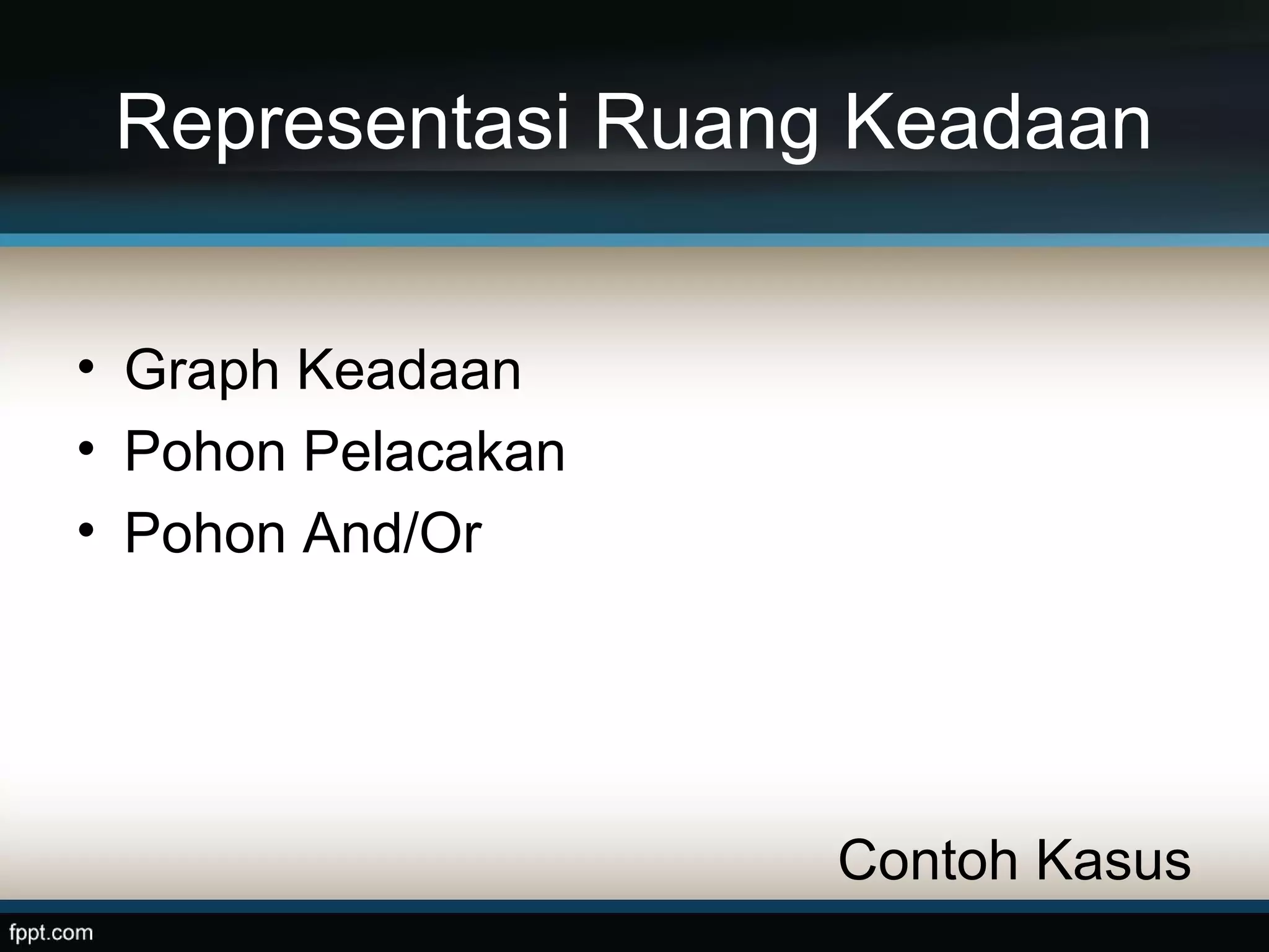 2 ruang keadaan | PPT
