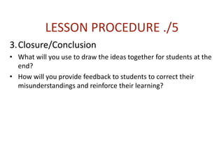 2 Rubrics and Lesson Plan.ppt